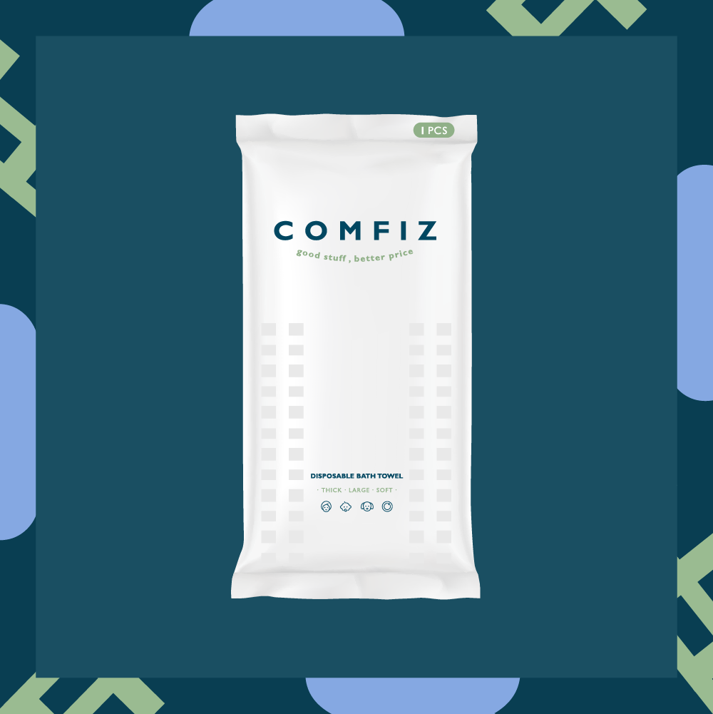 COMFZ康菲 旅行用拋棄式浴巾(單入包)