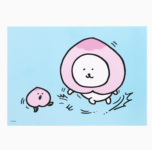 Damgome！A4 Poster 藍色