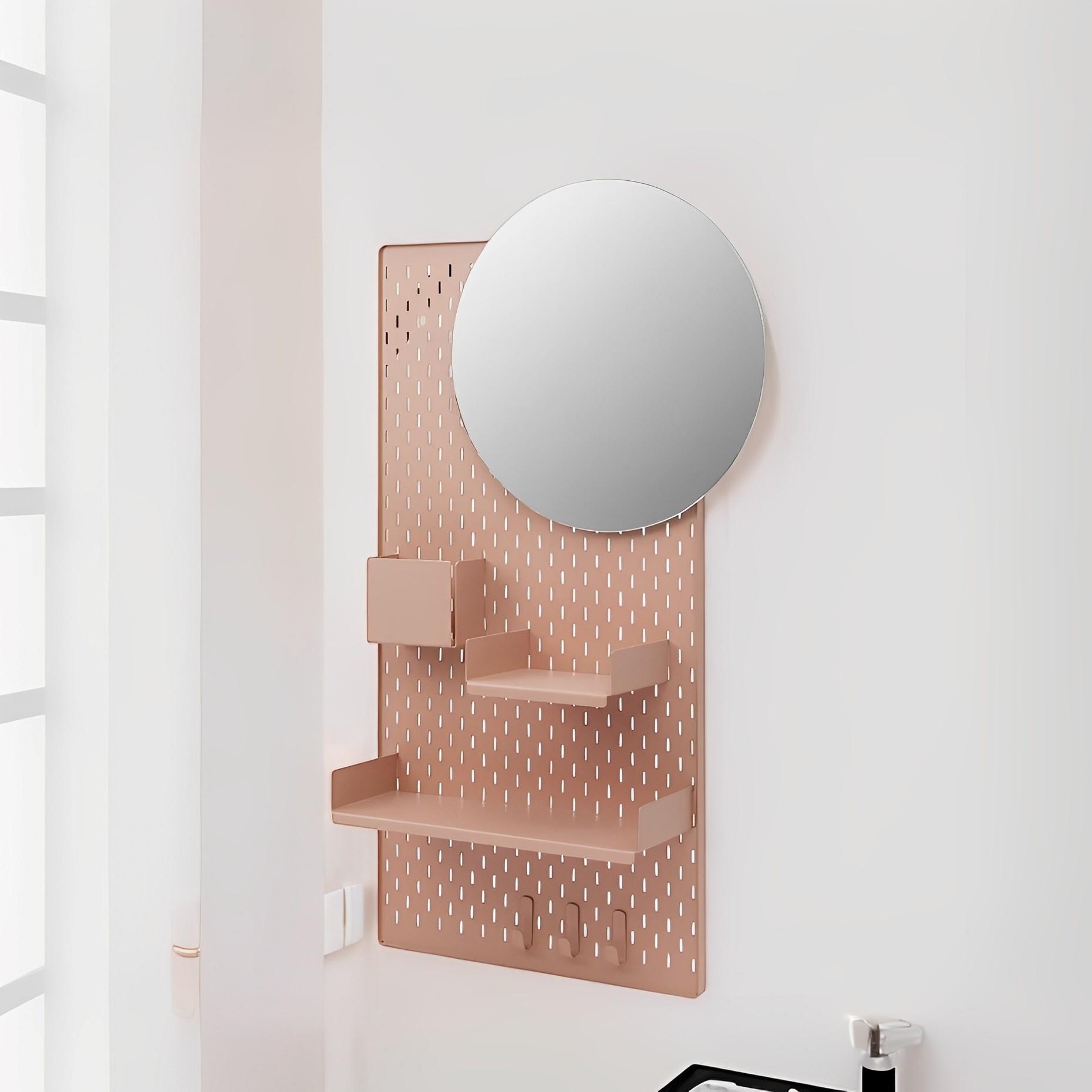 Design Bite-Frame框架系列多用途套組 玄關款-珊瑚粉