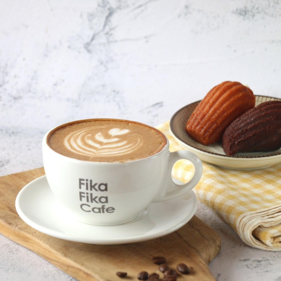 Fika Fika Cafe 拿鐵杯盤組