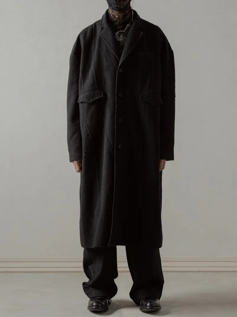 Professor E - 24FW｜Aged Wool Coat