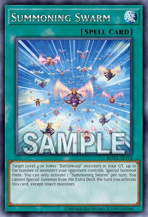 ROTA-AE114 (R)Summoning Swarm(一齊蜂起)