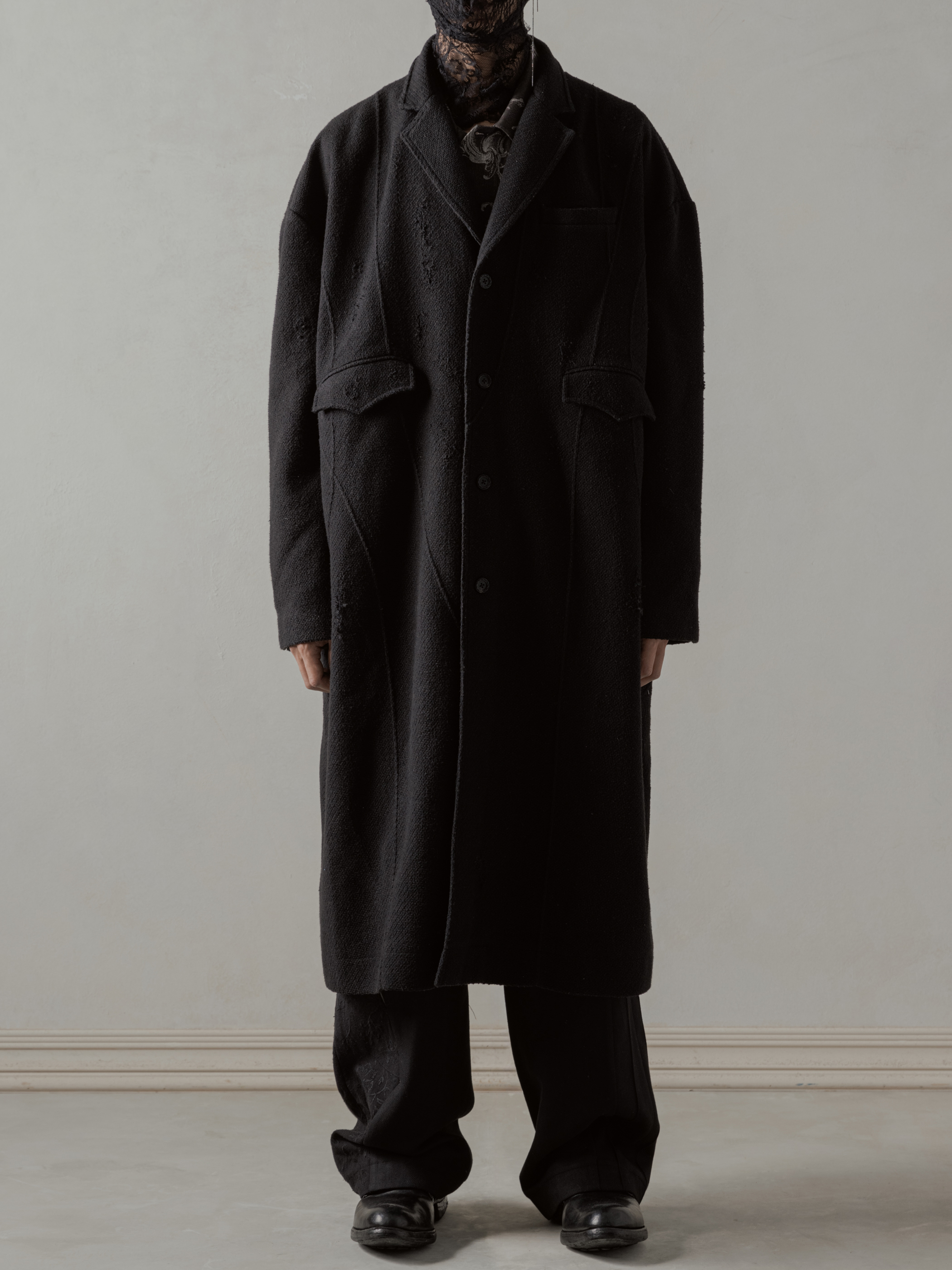 Professor.E - 24FW｜Aged Wool Coat