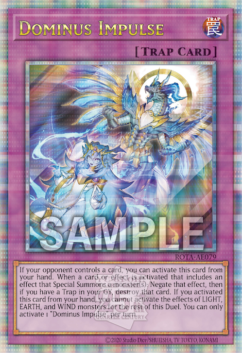 ROTA-AE079 (UR/UTR/SER/QCSE)Dominus Impulse(靈王的波動)