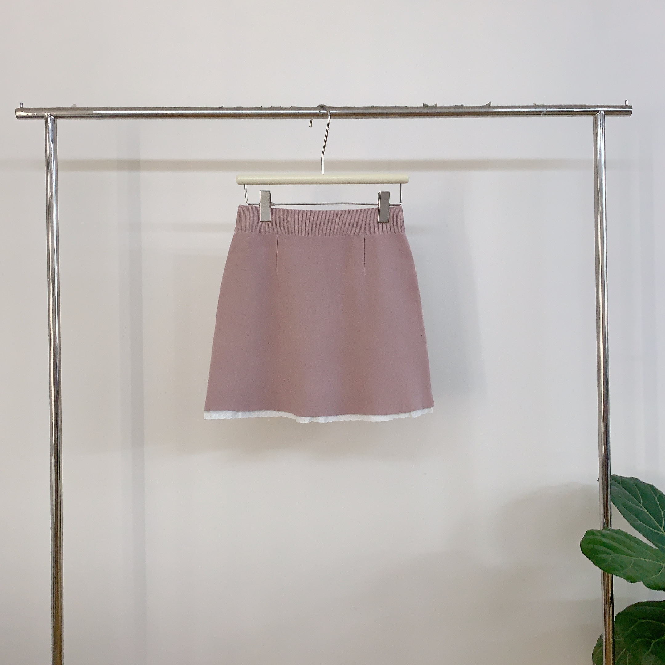 HELLO MILK TEE- 83884 針織短裙