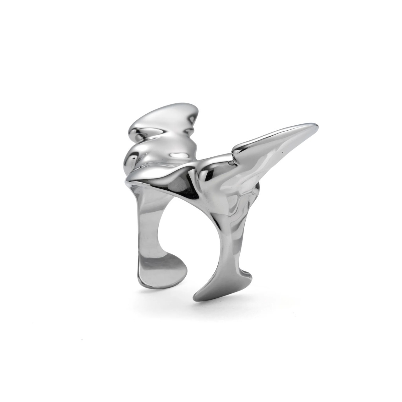 Fe3C Angel Wing Ring
