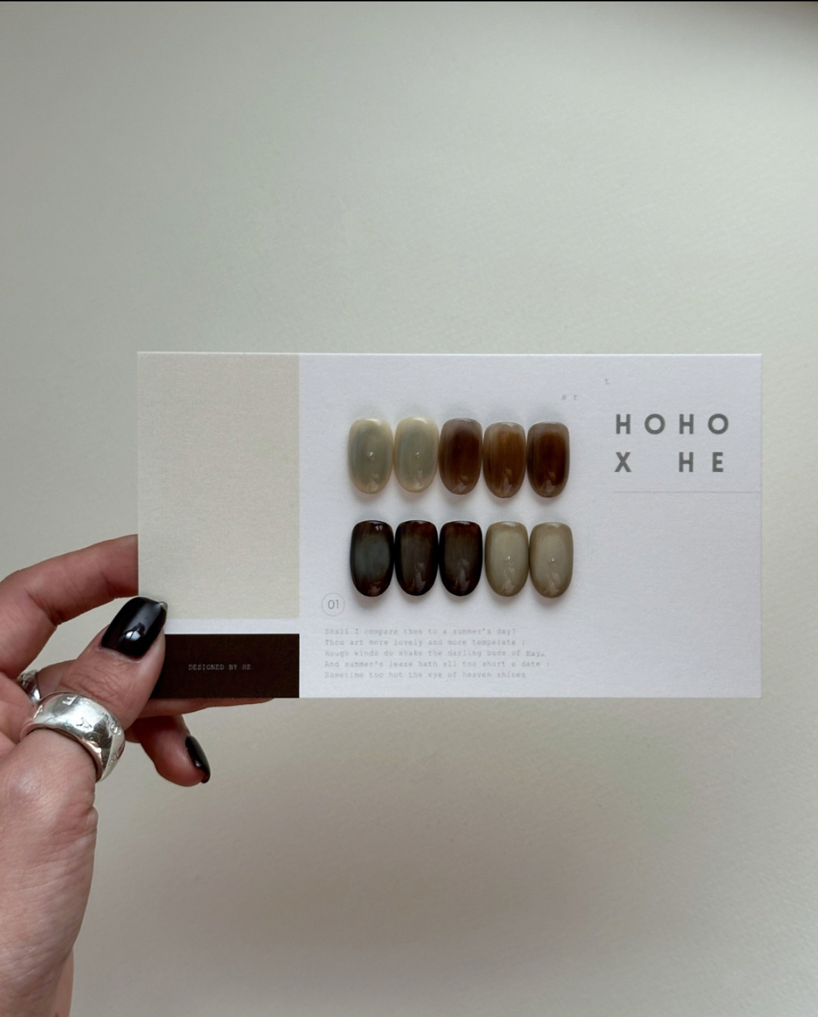 HOHO×HE 聯名系列套組（6色）