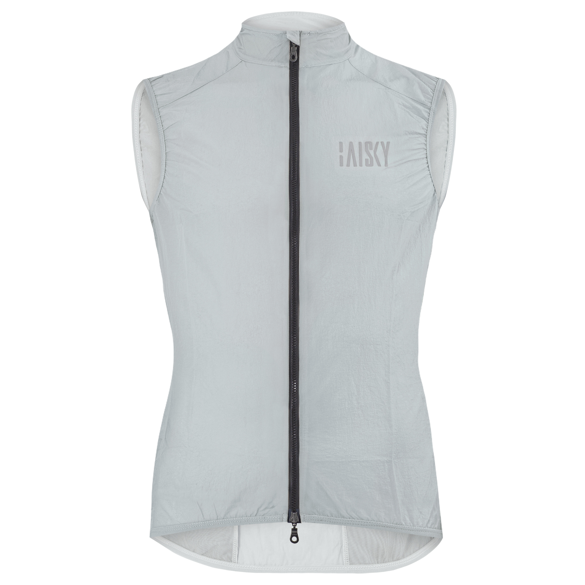 Baisky 雙拉鍊防風背心 BK EVO 淺灰