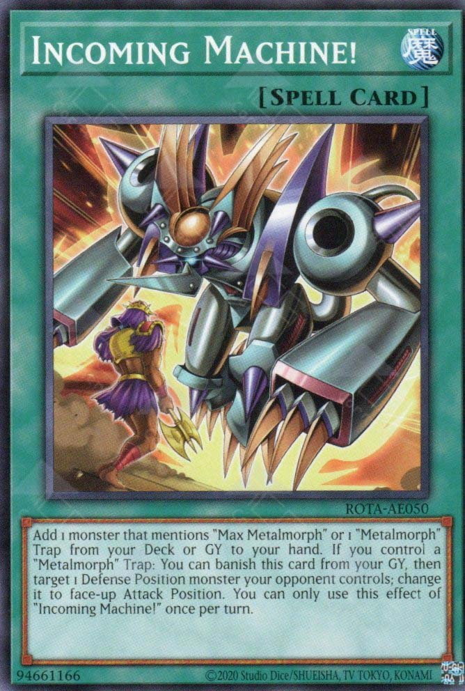 Rota-AE050 Incoming Machine!