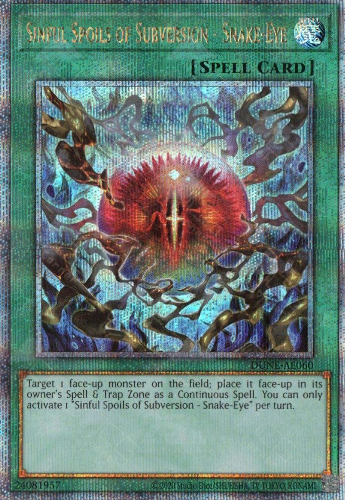 DUNE-AE060 Sinful Spoils of Subversion - Snake-Eye