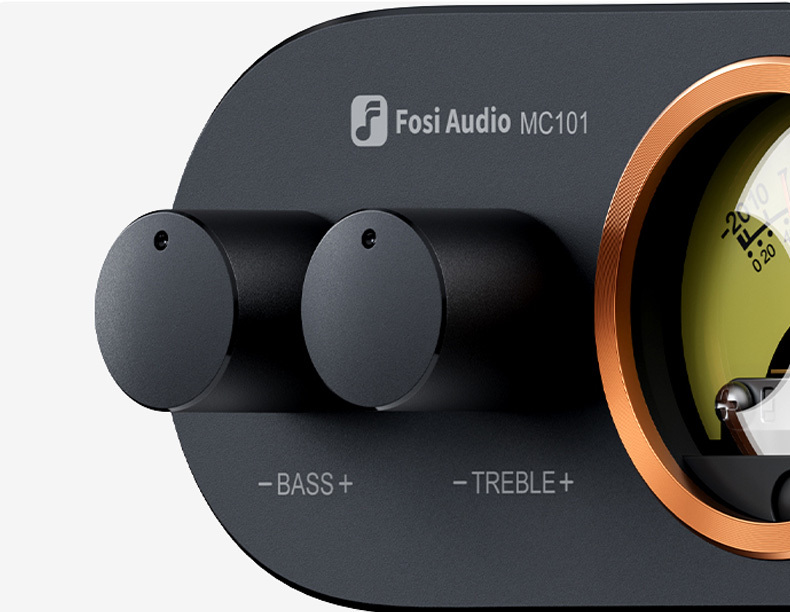 Fosi Audio MC101 VU表藍牙立體聲放大器