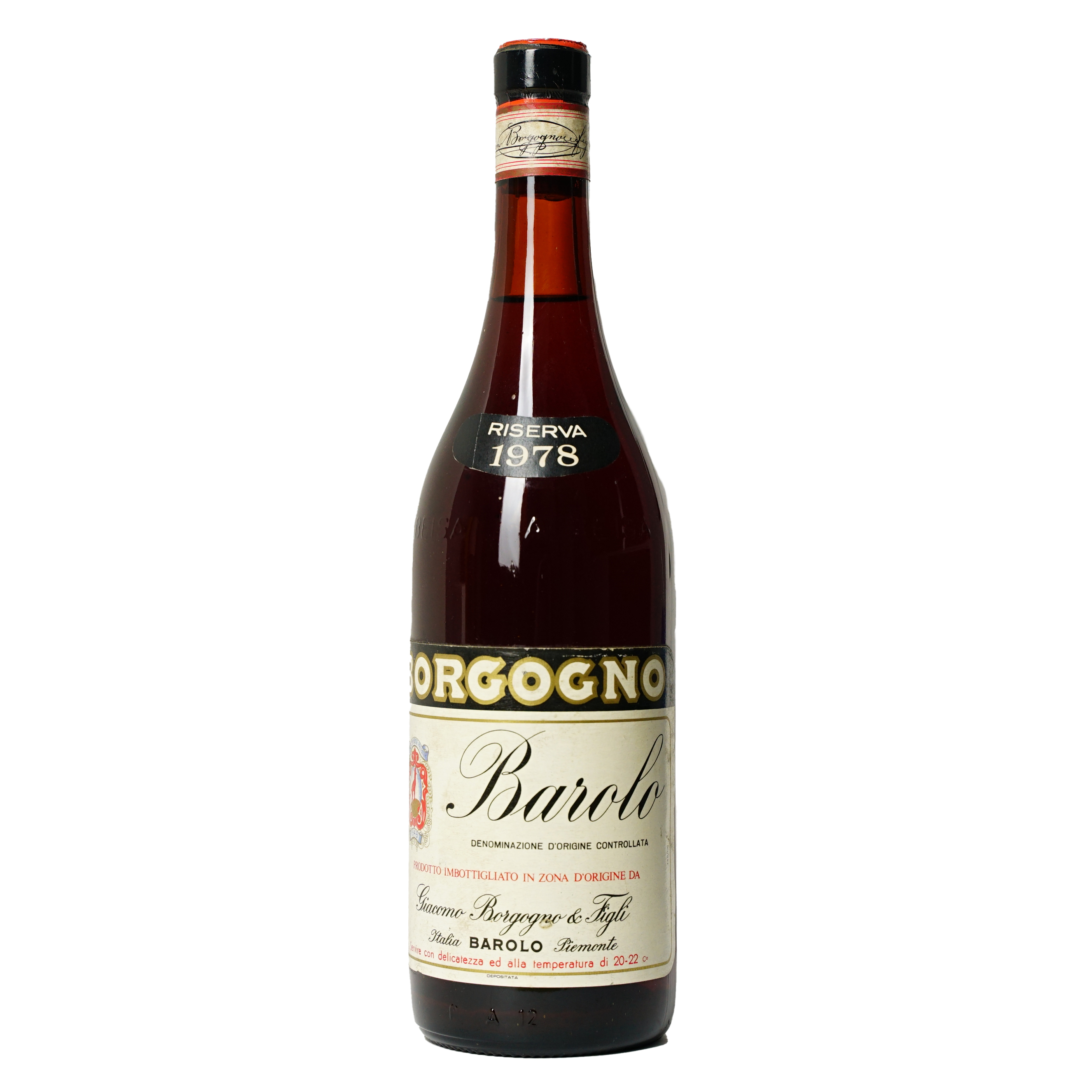 Giacomo Borgogno Barolo Riserva 1978