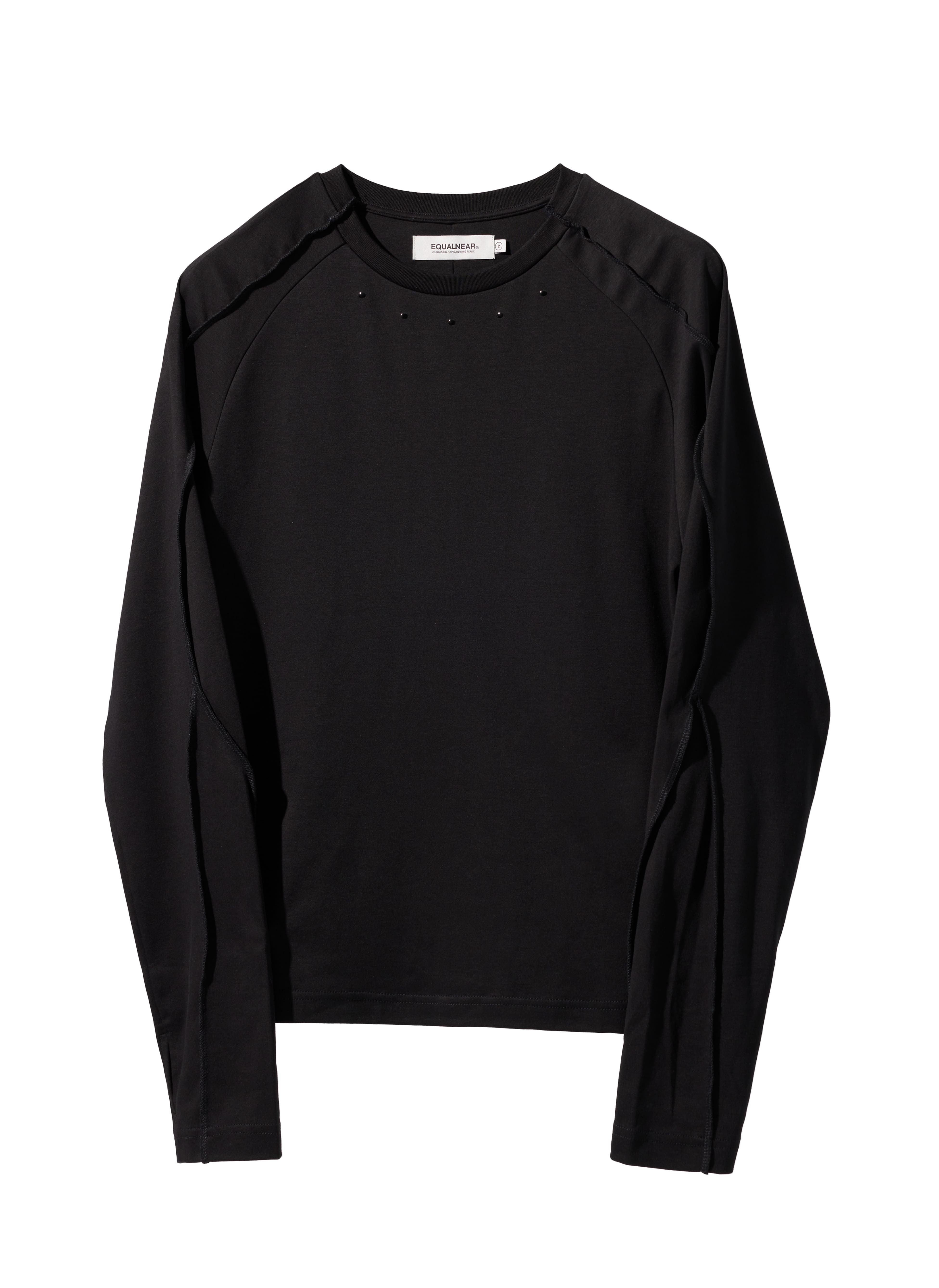 EQUALNEAR - The Fool LS Tee - Black