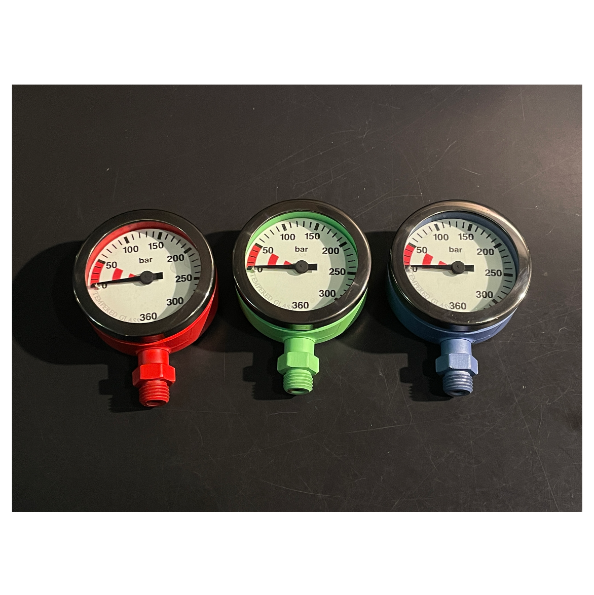 Dark Tide color pressure gauge⎪義大利製 彩色單錶 52mm 殘壓錶 共兩色