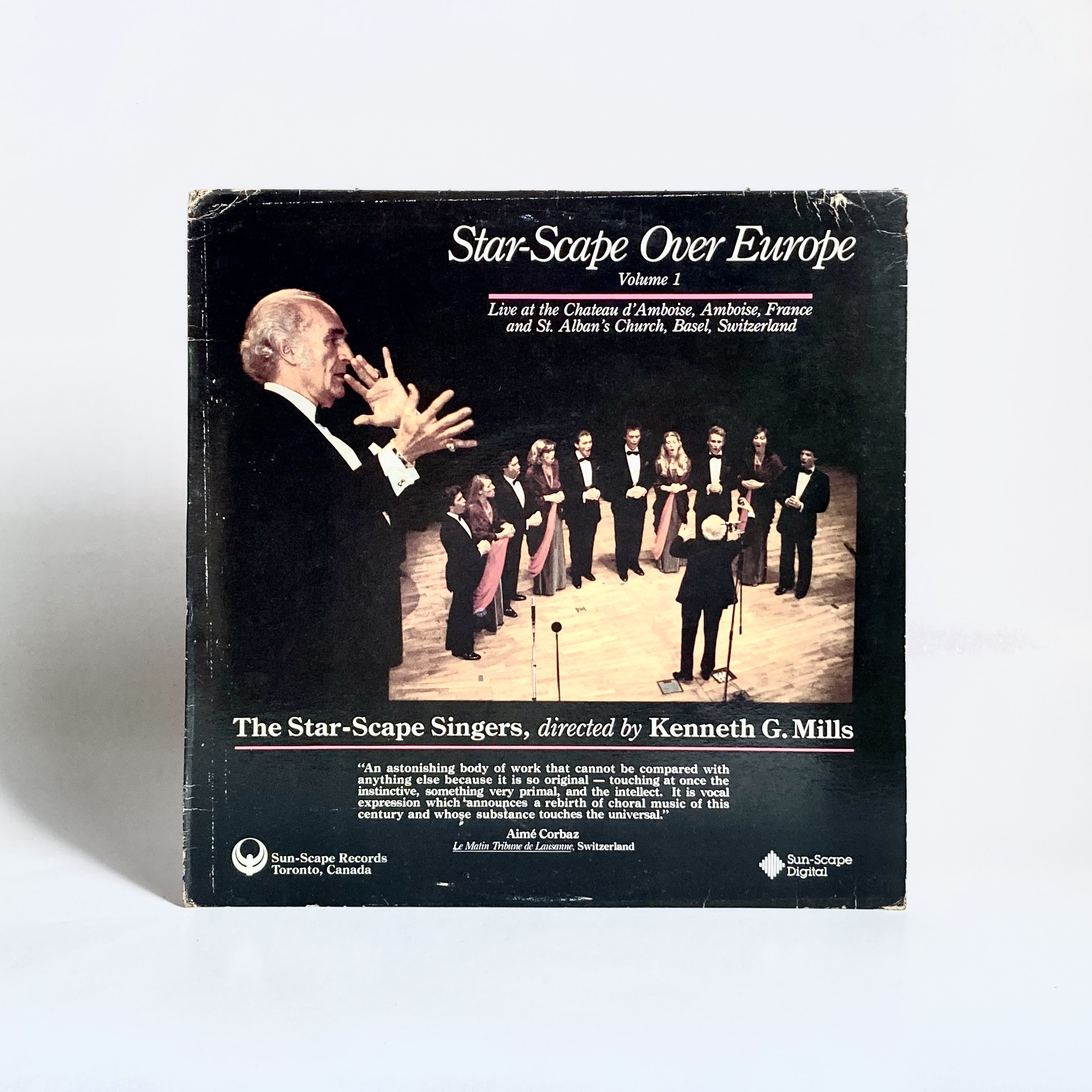 黑膠唱片封面 B｜Star-Scape Over Europe Volume 1