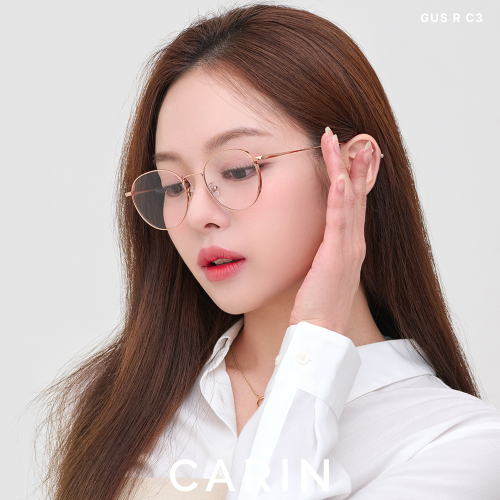 【CARIN】GUS R C3 純鈦圓框光學眼鏡