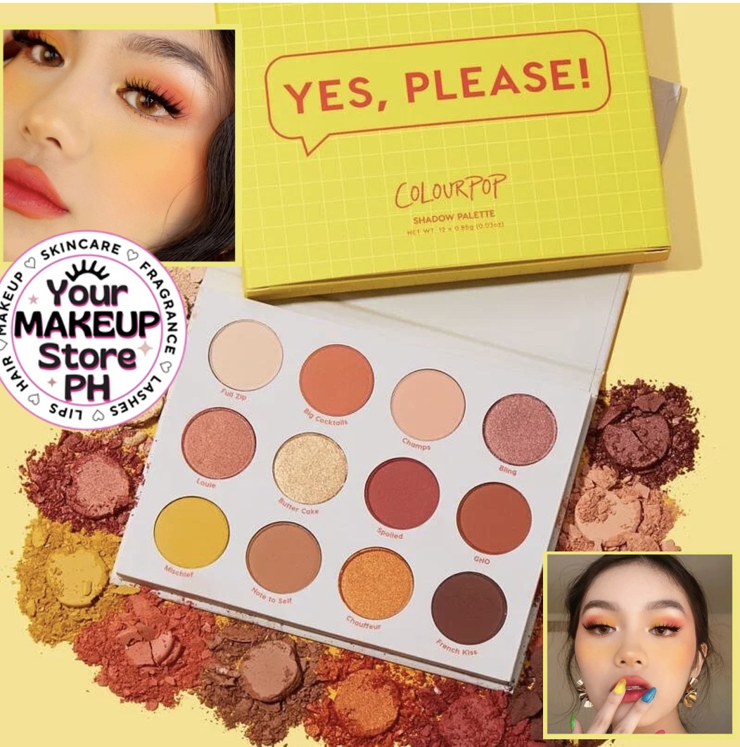 Colourpop Yes, Please! Pressed Powder Shadow Palette