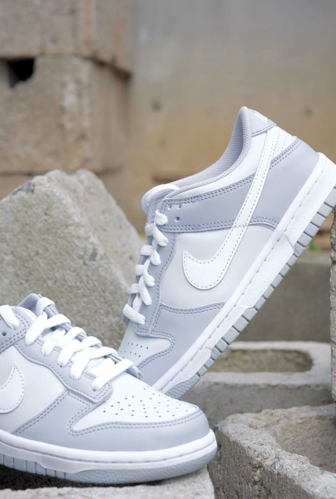 NIKE DUNK LOW GS - TWO-TONED GREY DH9765-001 $499 ONLY!