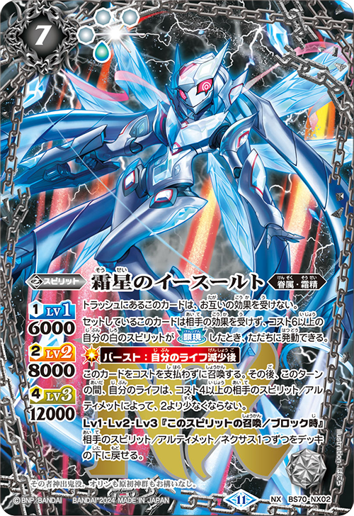 BS70-NX02 NX 霜星のイースールト
