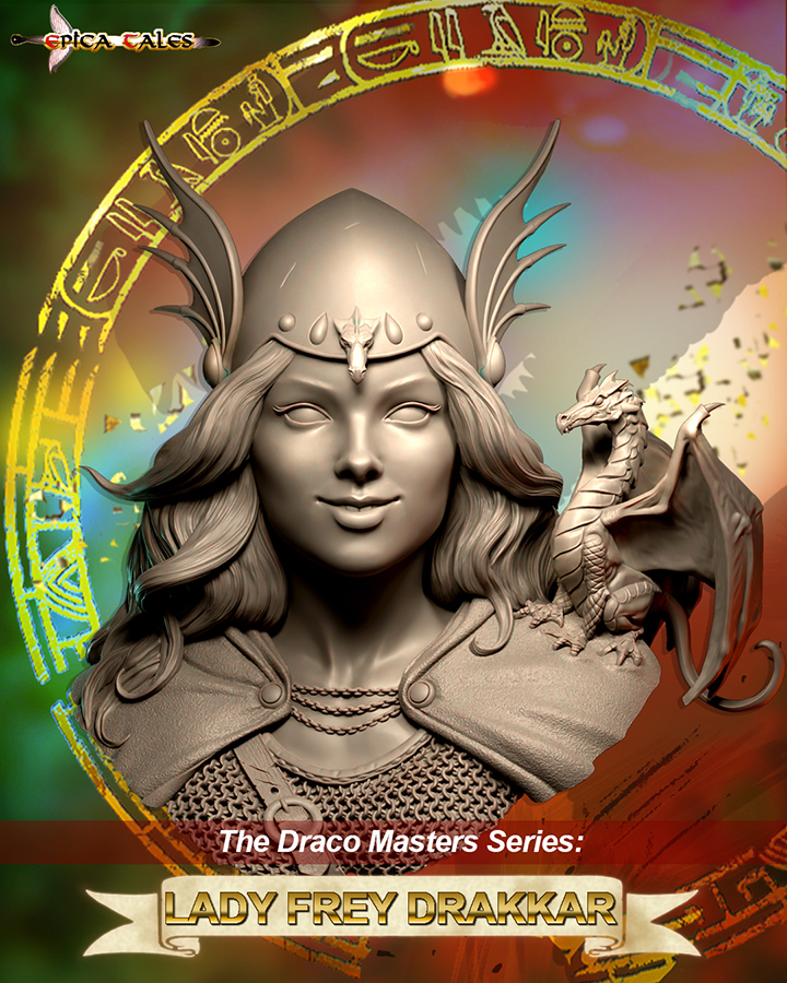 Epica tales - THE DRACO MASTERS: LADY FREY DRAKKAR