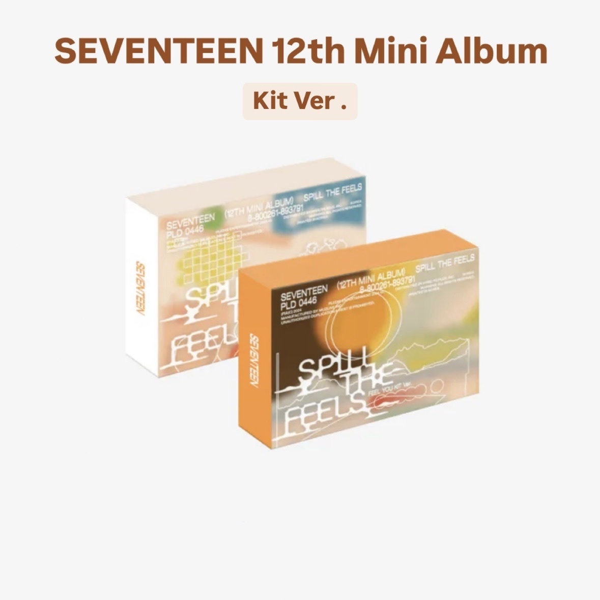 SEVENTEEN 12th Mini Album Kit Ver.