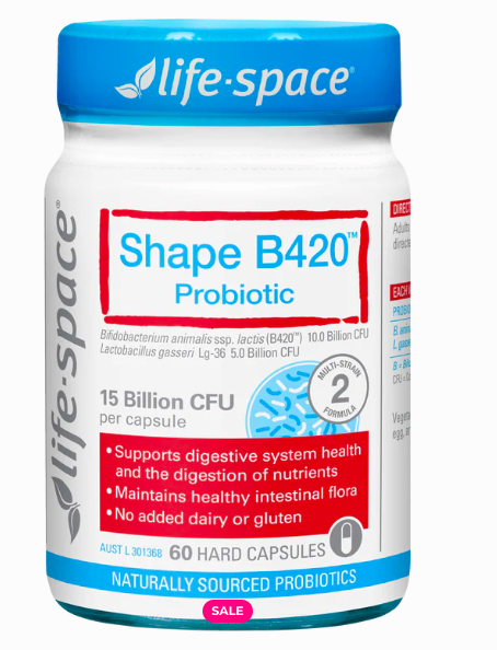Life Space 塑形B420益生菌 60粒