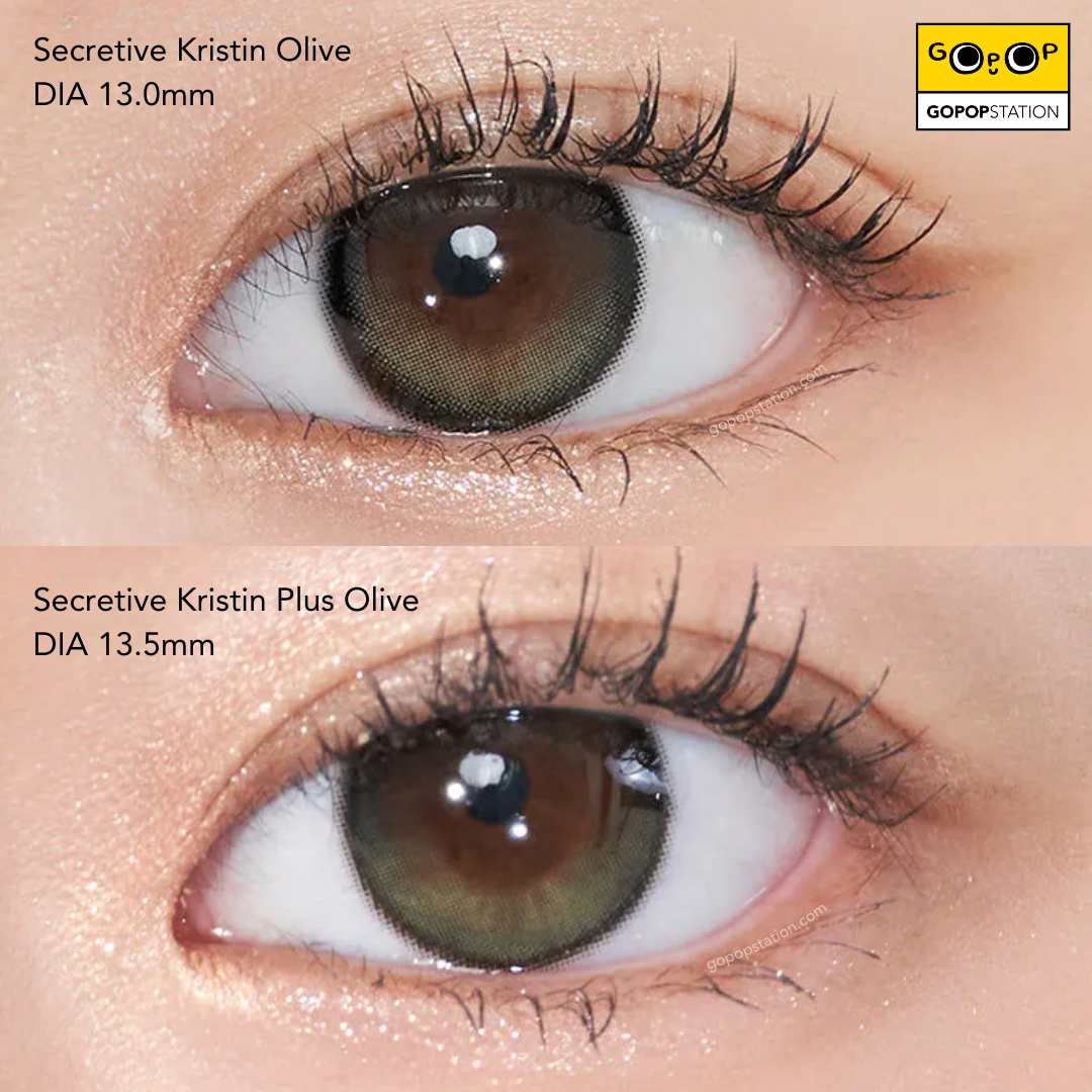 [大眼版] Hapa Kristin Secretive Kristin 1 Month Plus Olive