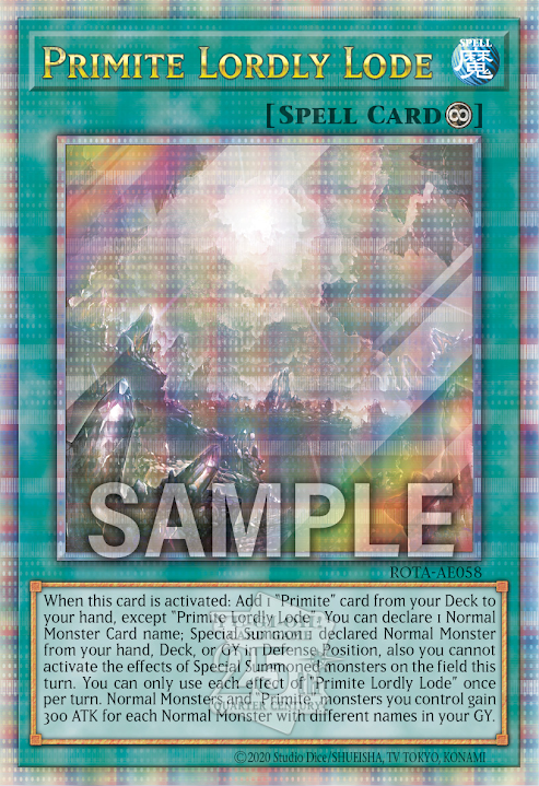 ROTA-AE058 (SR/SER/QCSE)Primite Lordly Lode