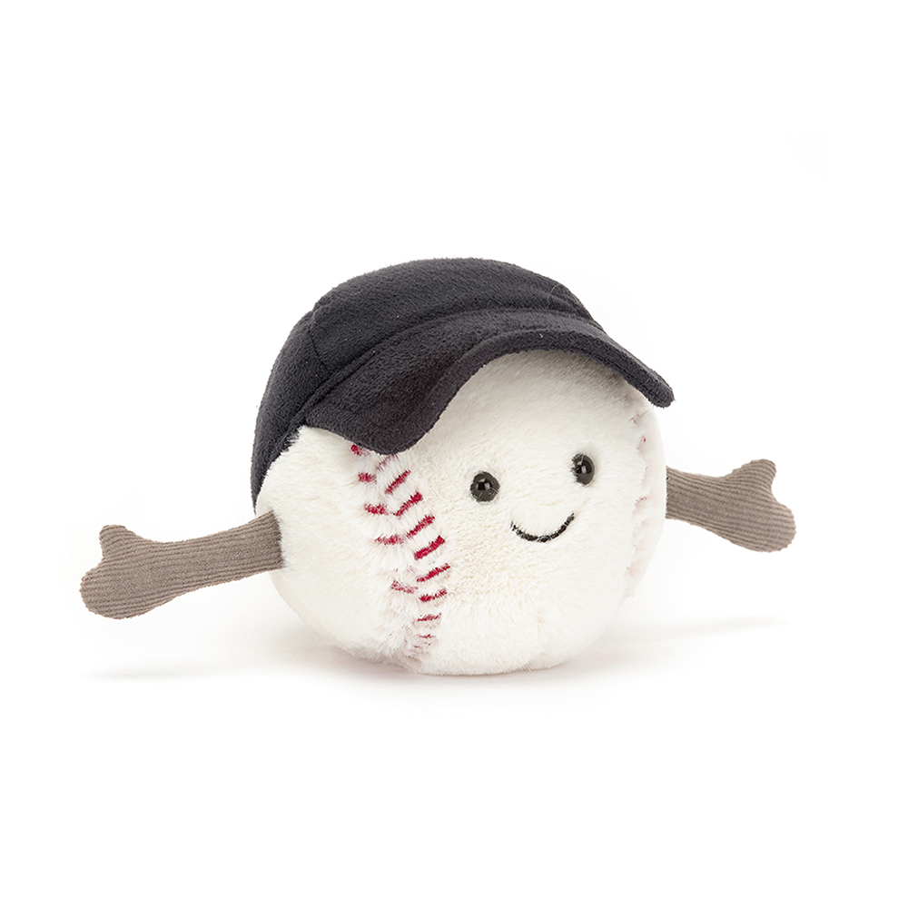 Jellycat Amuseables Sports Baseball 趣味棒球