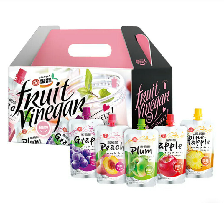【十全】綜合即飲果醋飲料禮盒140ml(24入/箱)-10536