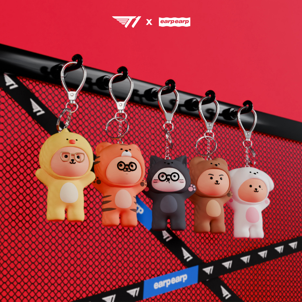 第三彈 earpearp x T1 聯名公仔吊飾