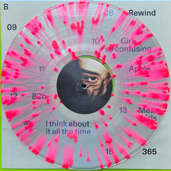 Charli Xcx《brat》(限量clear With Pink Splatter彩膠lp)