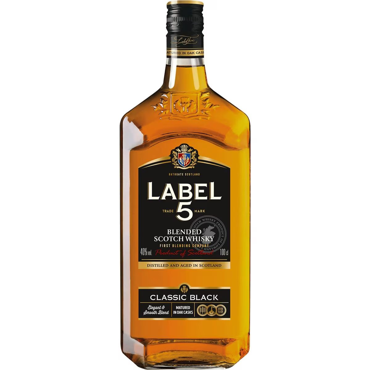 Label 5 Classic Black 蘇格蘭威士忌 1000mL (無盒)