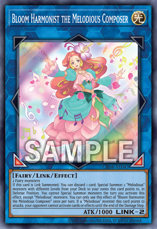 CR04-AE043 (SR)Bloom Harmonist the Melodious Composer