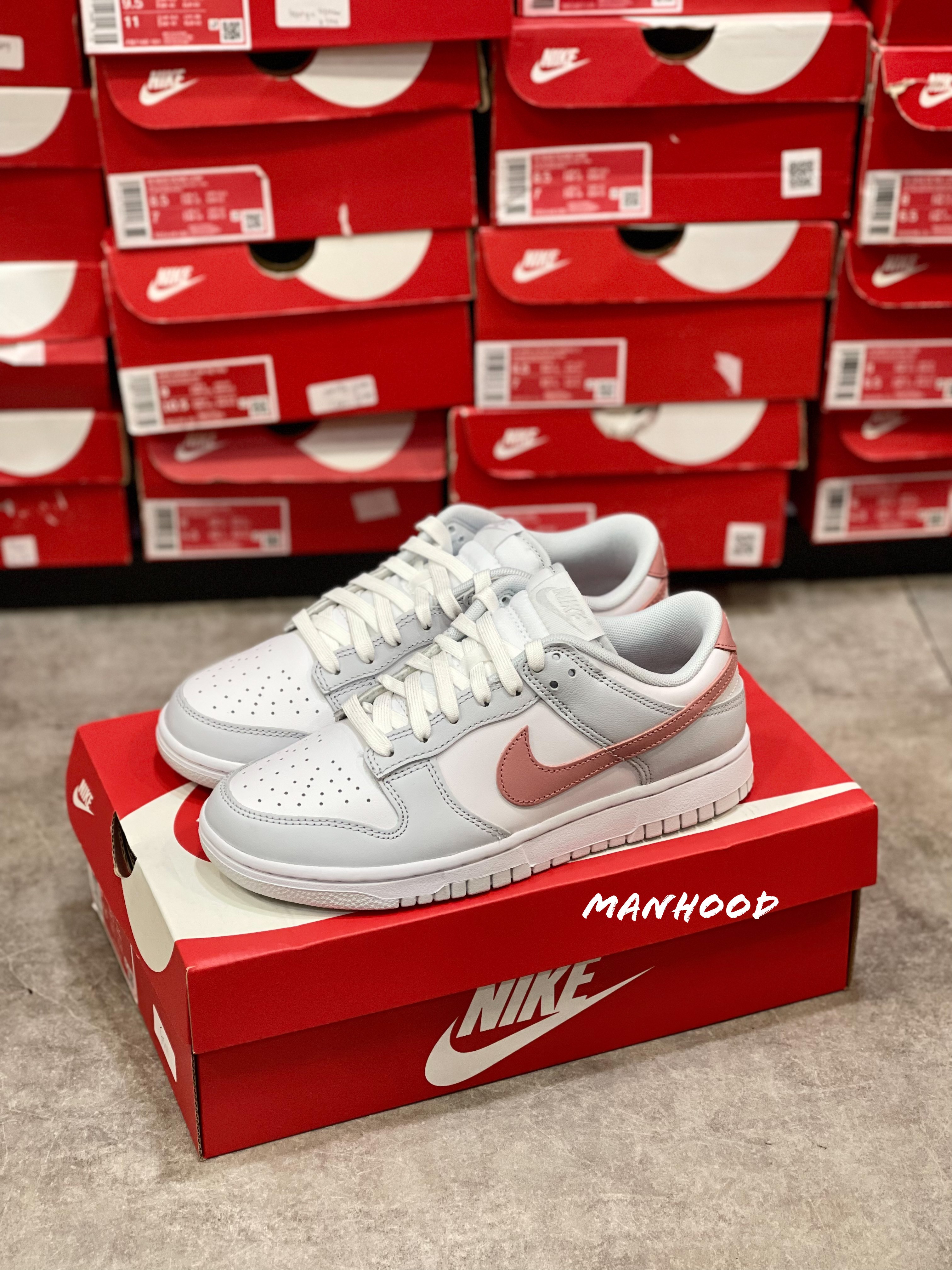 NIKE DUNK LOW RETRO RED STARDUST PURE PLATINUM HF0730-1