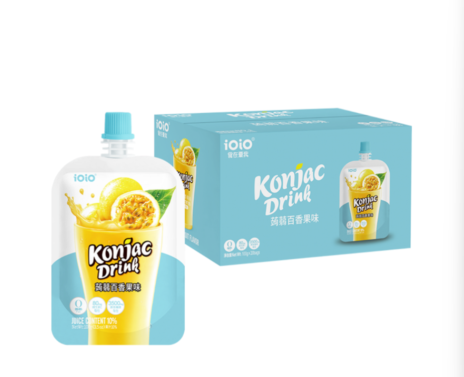 【十全】iOiO超口感蒟蒻 百香果口味100g(20入/箱)-0818