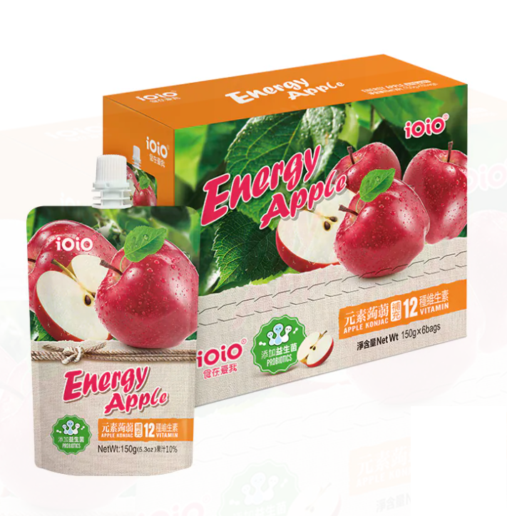 【十全】iOiO元素蒟蒻-維生素蘋果 150g(6入/盒)-0822