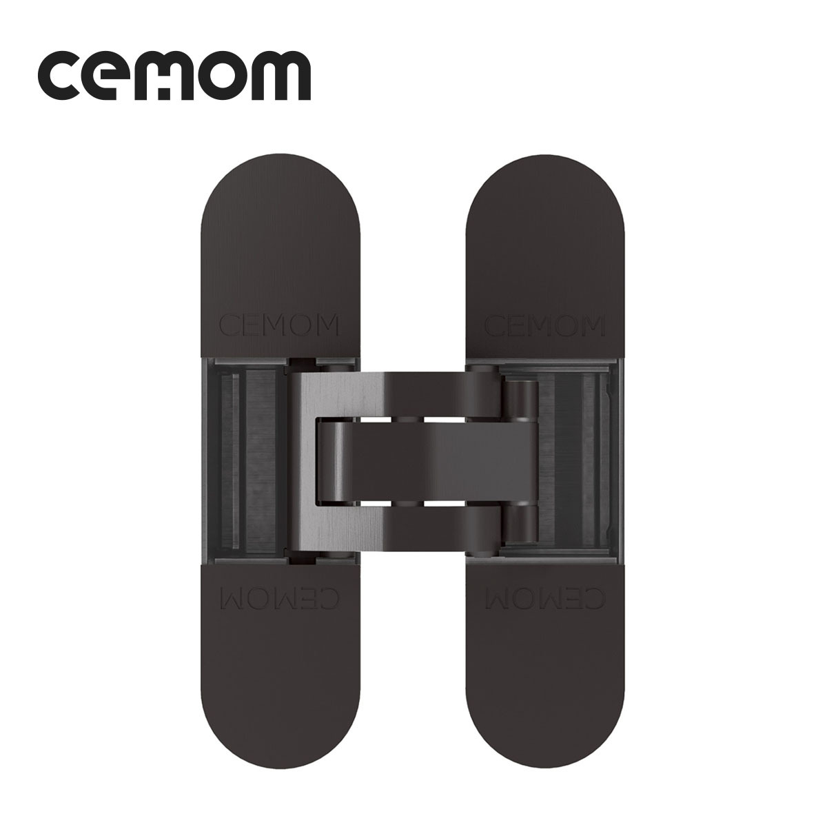 Cemom 隱藏式 防火暗門鉸 - 適用於木門、鋼門、鋁門框門，承重 80公斤 | 東泰裝飾材料