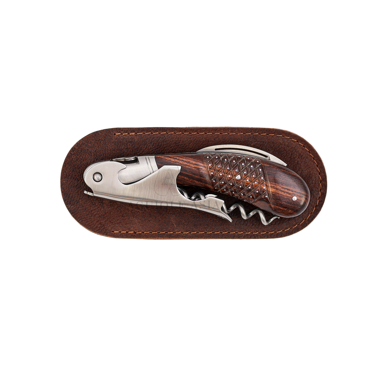 LAGUIOLE MAGNUM ⋆ Studded Ironwood Corkscrew