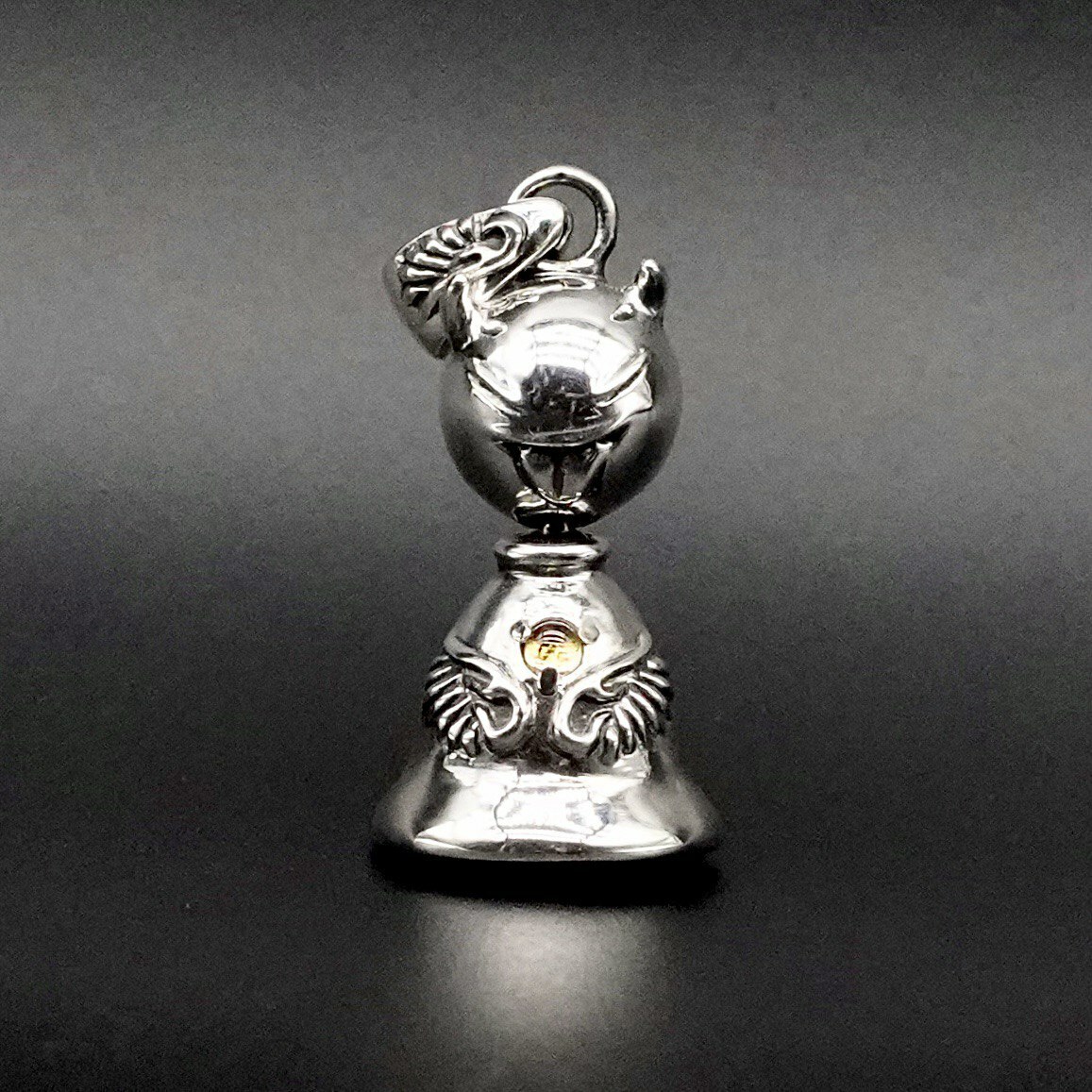 Smart Devil Bell Charm/Citrine