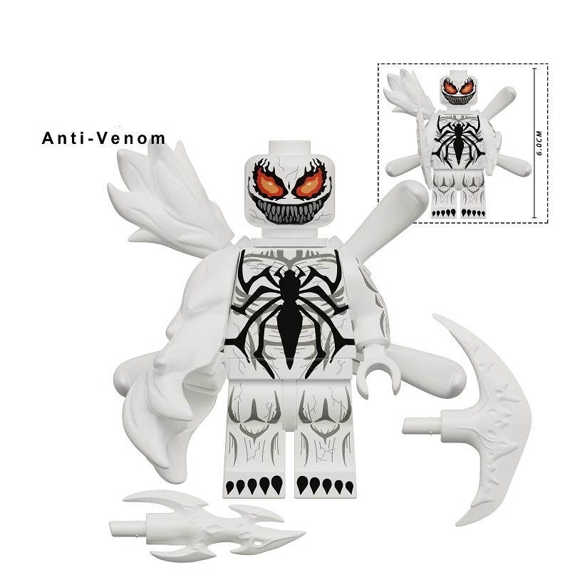 Anti-Venom Venom DC Minifigs Fit Lego K2218