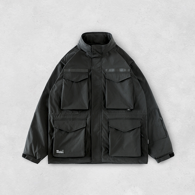 B-SIDE TECH FIELD JACKET Black