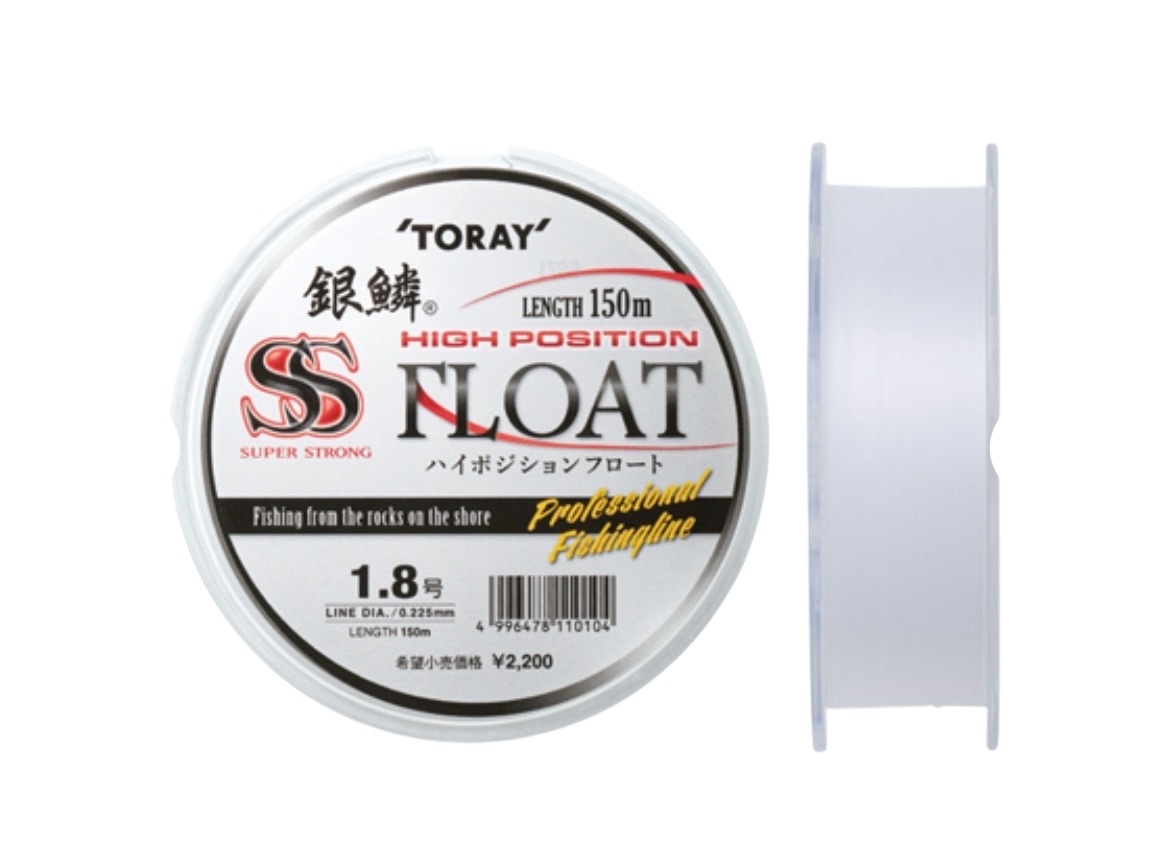 TORAY銀鱗 SS FLOAT 白色 磯釣母線 尼龍母線