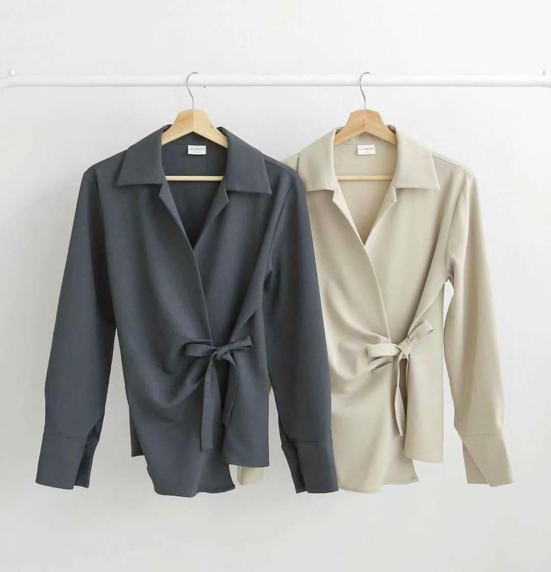 [ 韓國直送 ] DP54 SIDE ROPE SHIRT