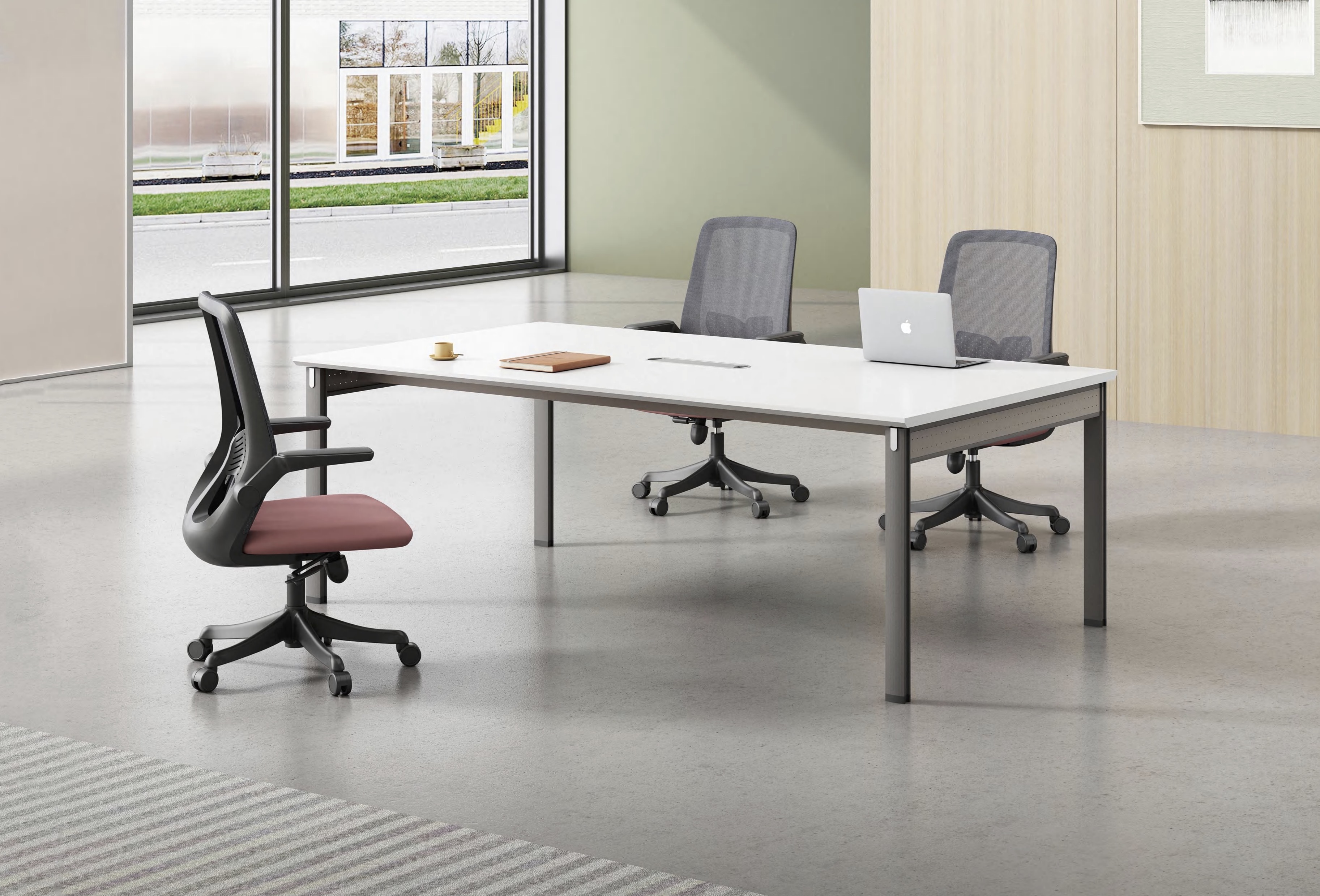 REISEN Morandi Grey Series Conference Table (RSMD0017)
