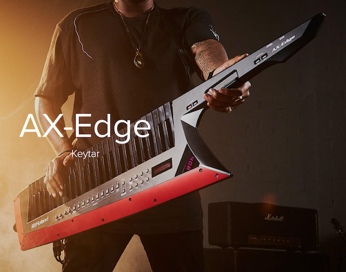 ROLAND AX Edge | Keytar 鍵盤 控制裝置 (黑/ 白兩色)