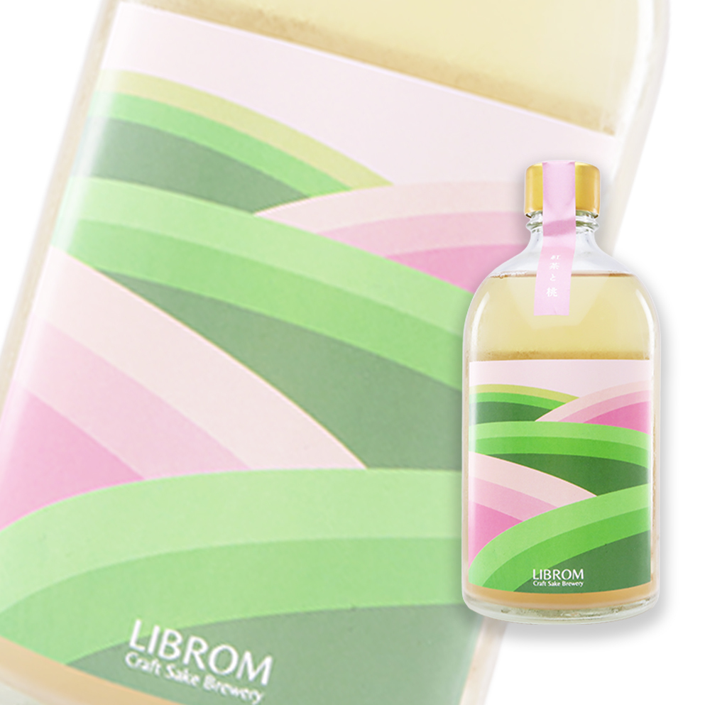 LIBROM Craft Sake 蜜桃紅茶 無濾過生原酒 500ml | 酒蛙 Sakewa