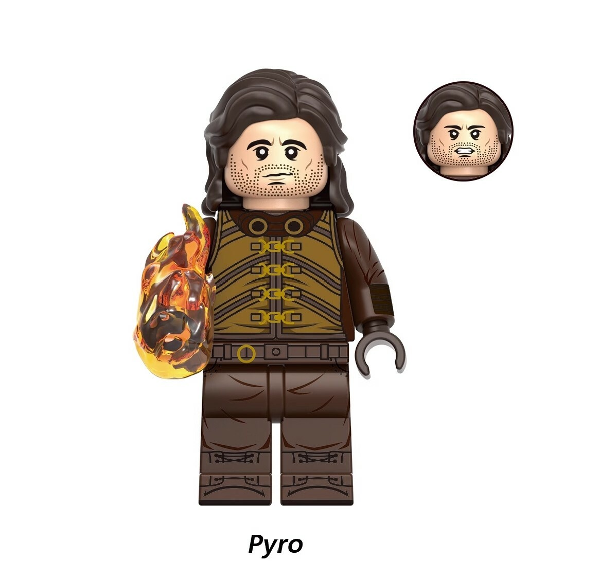 Pyro Wolverine Marvel Minifigs GH0607