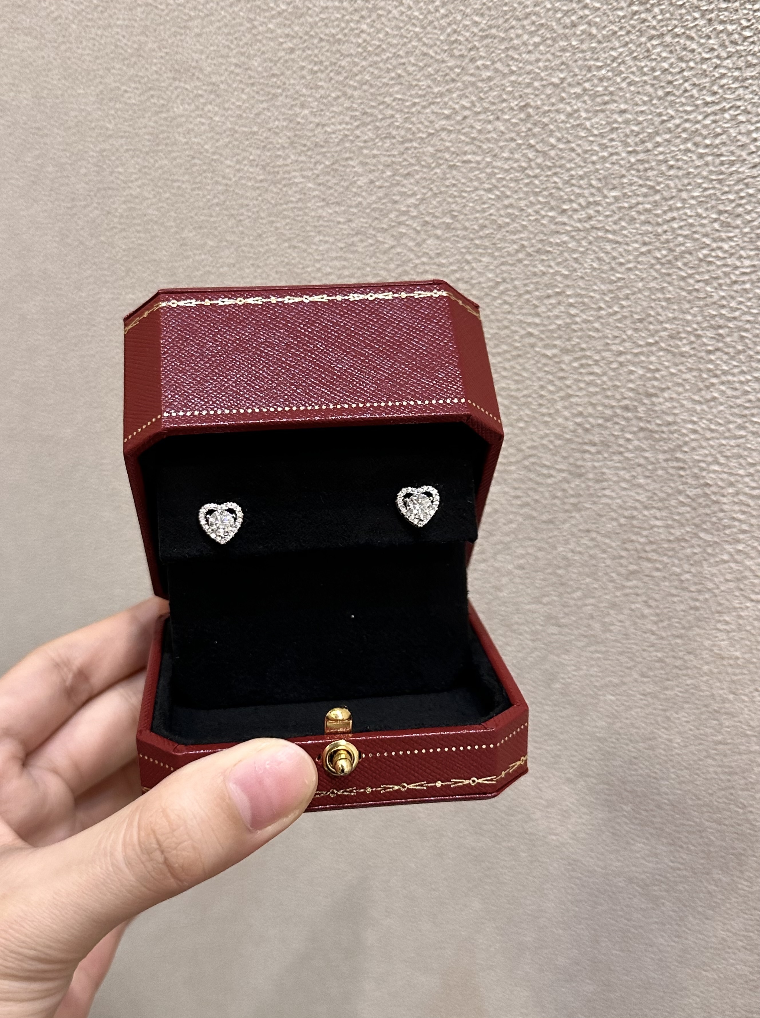 Ceci Love moisannite earrings