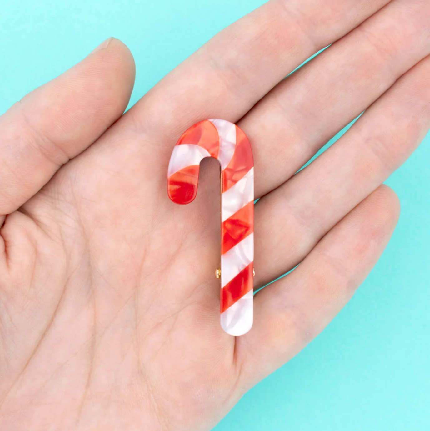 Coucou Suzette 法國｜CANDY CANE HAIR CLIP 拐杖糖髮夾